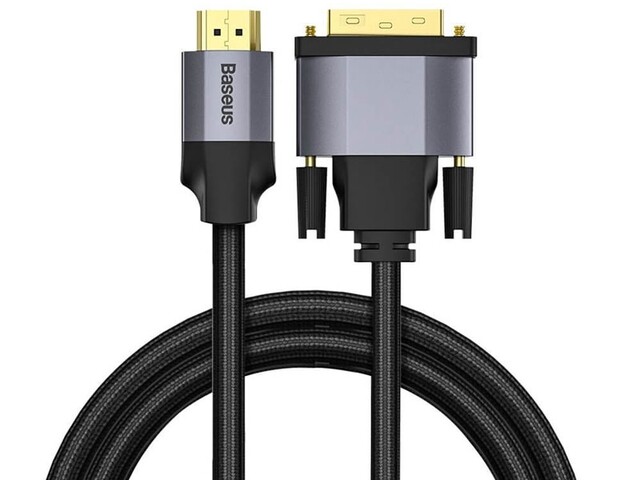 کابل تبدیل اچ دی ام آی به دی وی آی بیسوس Baseus Enjoyment 4K HDMI Male ...