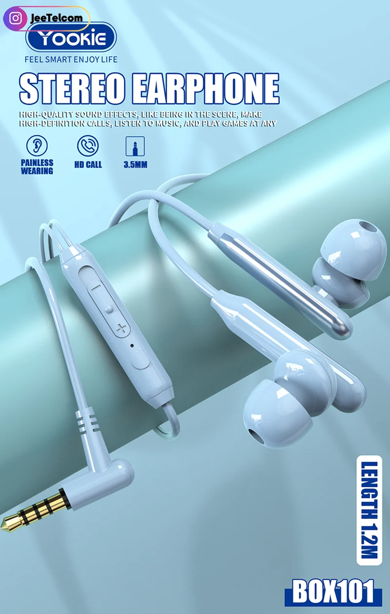 خرید ، قیمت و مشخصات هندزفری باکس دار YOOKIE BOX 101 - | فروشگاه آنلاین لوازم جانبی جیتل