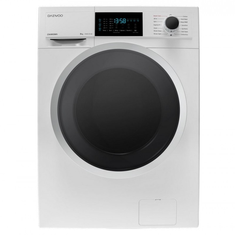 ماشین لباسشویی 8 کیلویی دوو سری کاریزما DWK-8140 سفید